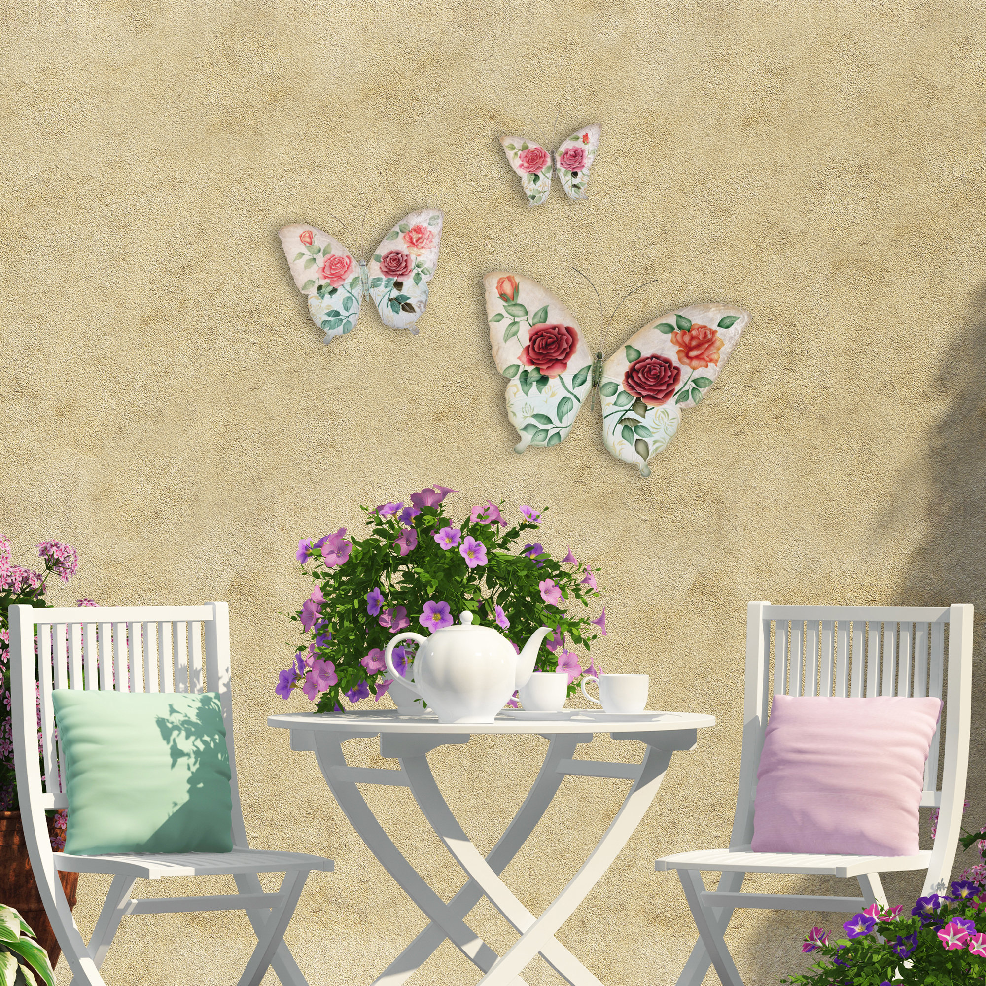 Gracie Oaks 3 Piece Butterfly Wall Décor Set - Wayfair Canada