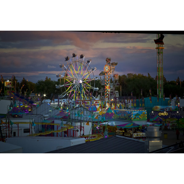 Ebern Designs Funfair by Mitchell Parsons - Wrapped Canvas Print ...