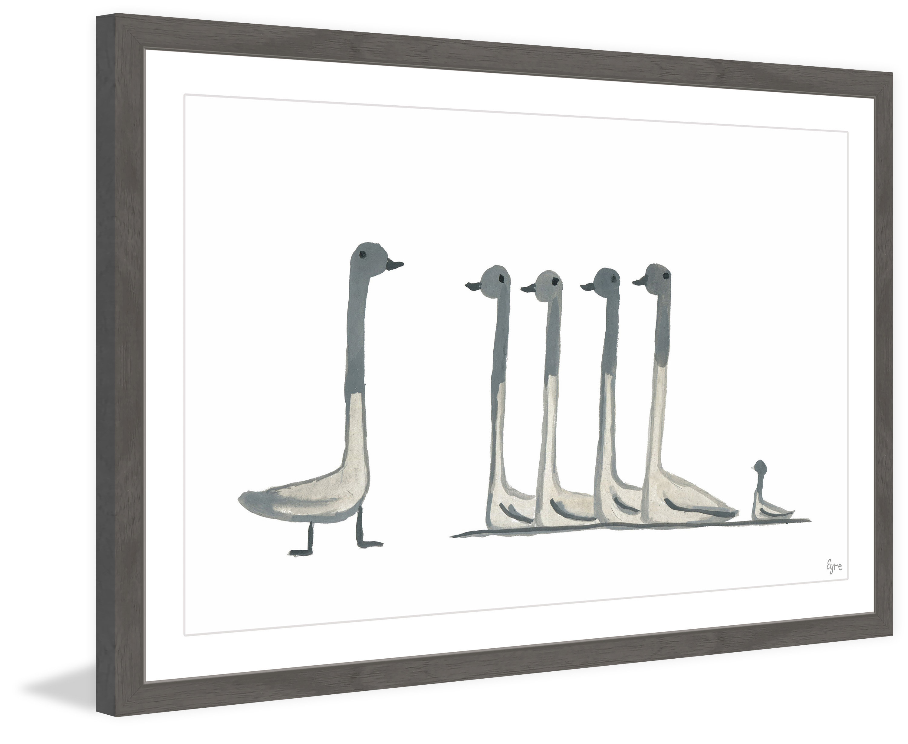 Marmont Hill Duck Duck Goose Framed Print - Wayfair Canada