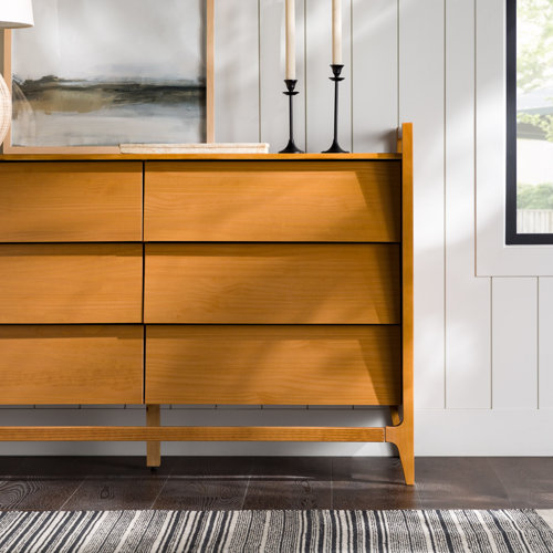 Wade Logan® Aundrea 6 - Drawer Dresser & Reviews | Wayfair