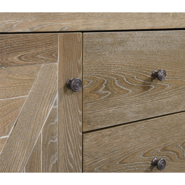 Elle Decor Marais Farmhouse Sideboard with Storage, Coffee Cabinet with ...