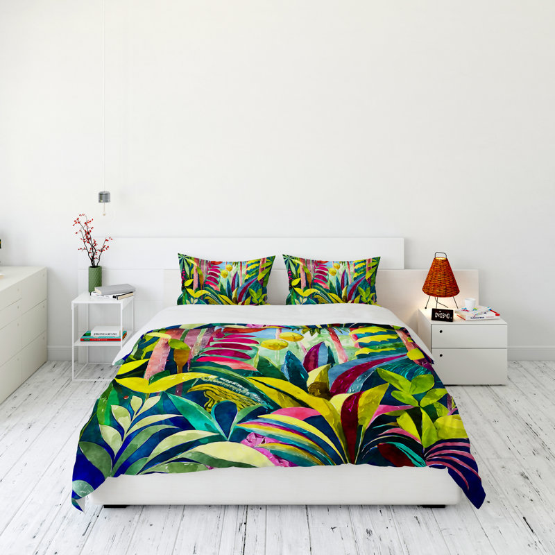 Folk N Funky Polyester Duvet Cover Set | Wayfair