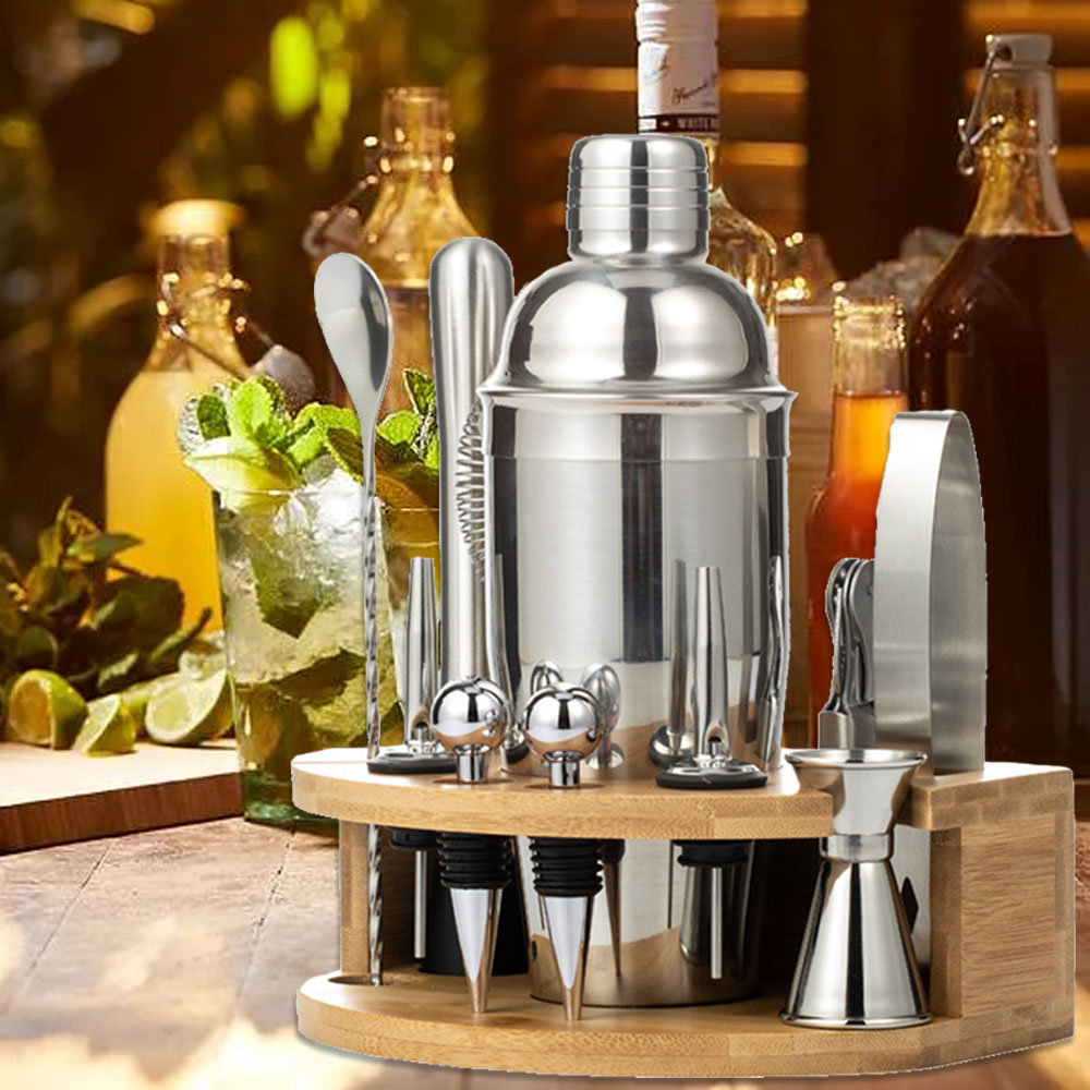 Prep & Savour Descault Stainless Steel Bar Tool Set | Wayfair