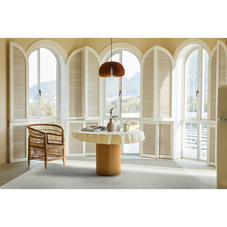 Debra Hand Tufted Wool Ivory Rug & Reviews | Joss & Main