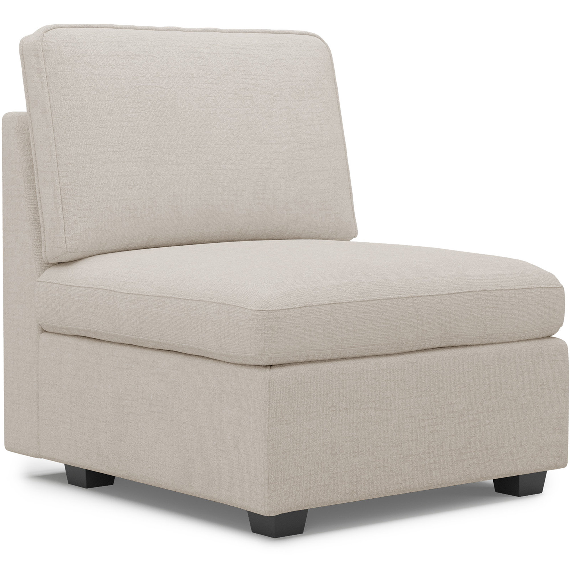 Latitude Run® Hymes Large Chenille Single Seat Armless Storage Chair Of ...