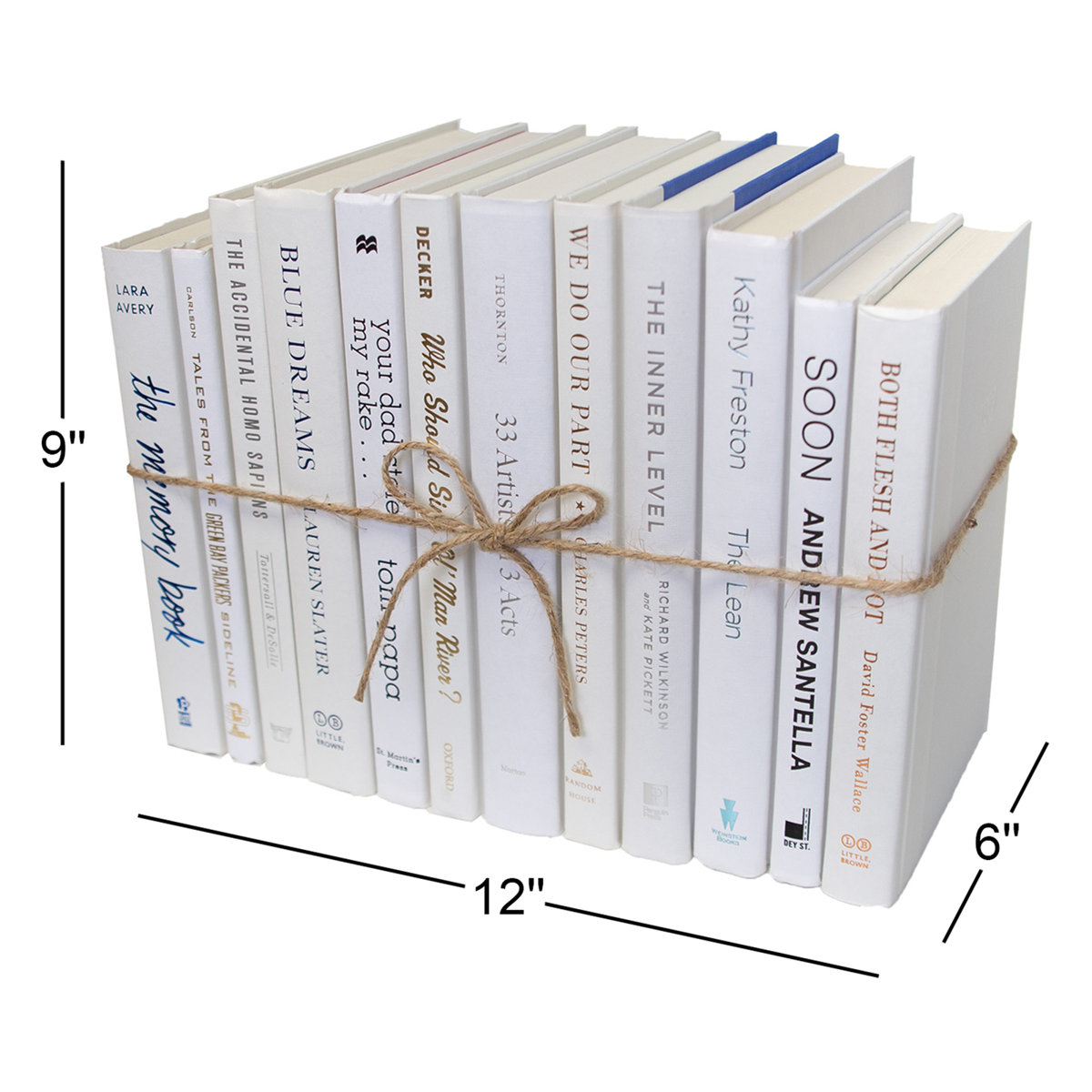 Joss & Main Serefina White Decorative Book Set & Reviews | Joss & Main