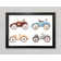 Rosalind Wheeler Retro Ride On Cars - Single Picture Frame Art Prints ...