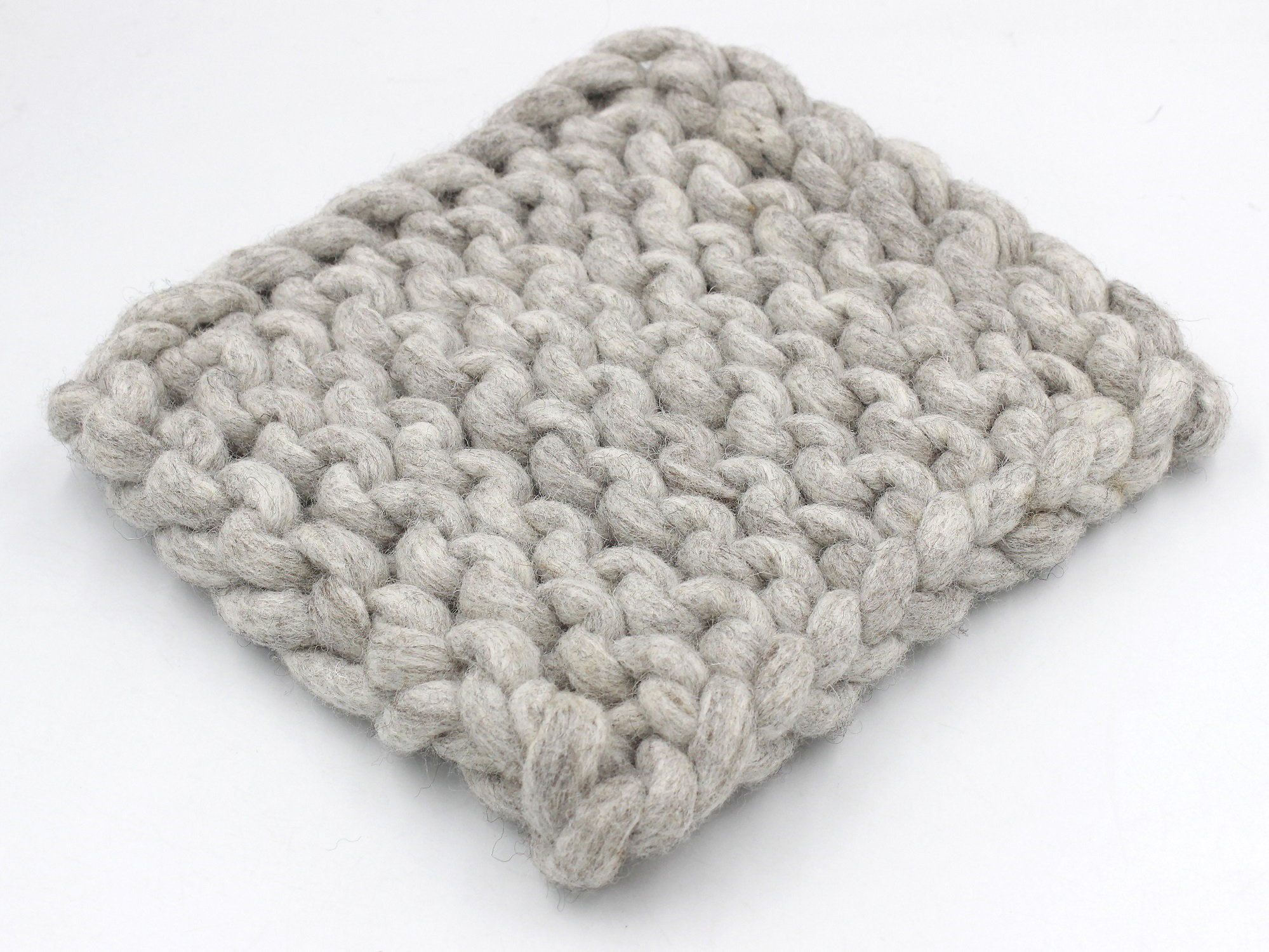 Ivy Bronx Chain Knitted Coaster | Wayfair