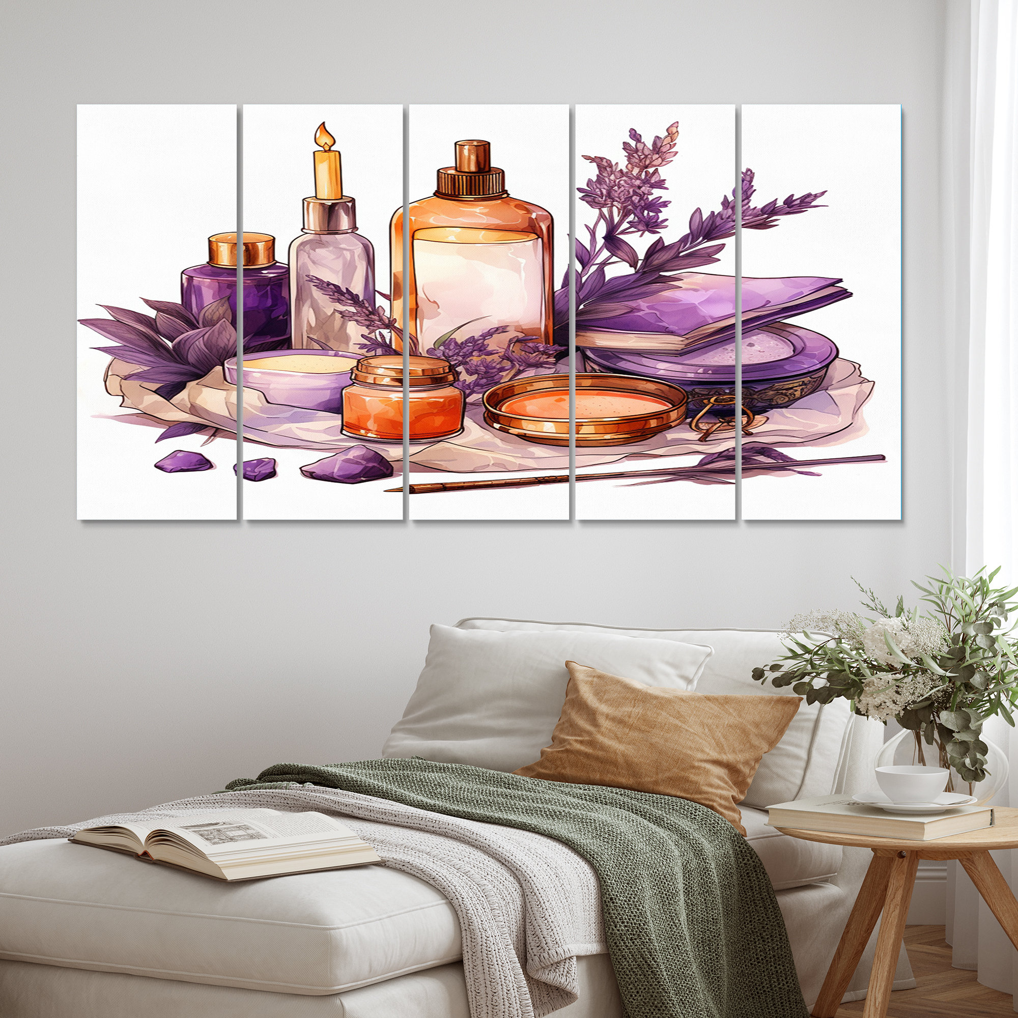 Everly Quinn Natural Cosmetics Lavender Eco Make-Up II - Toiletries ...