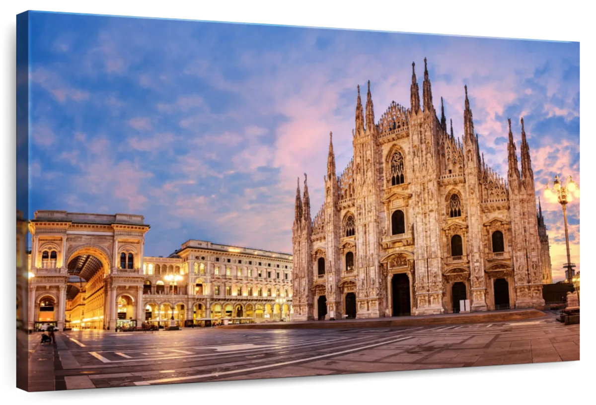 Ebern Designs Kavia Iconic Milan Cathedral | Wayfair