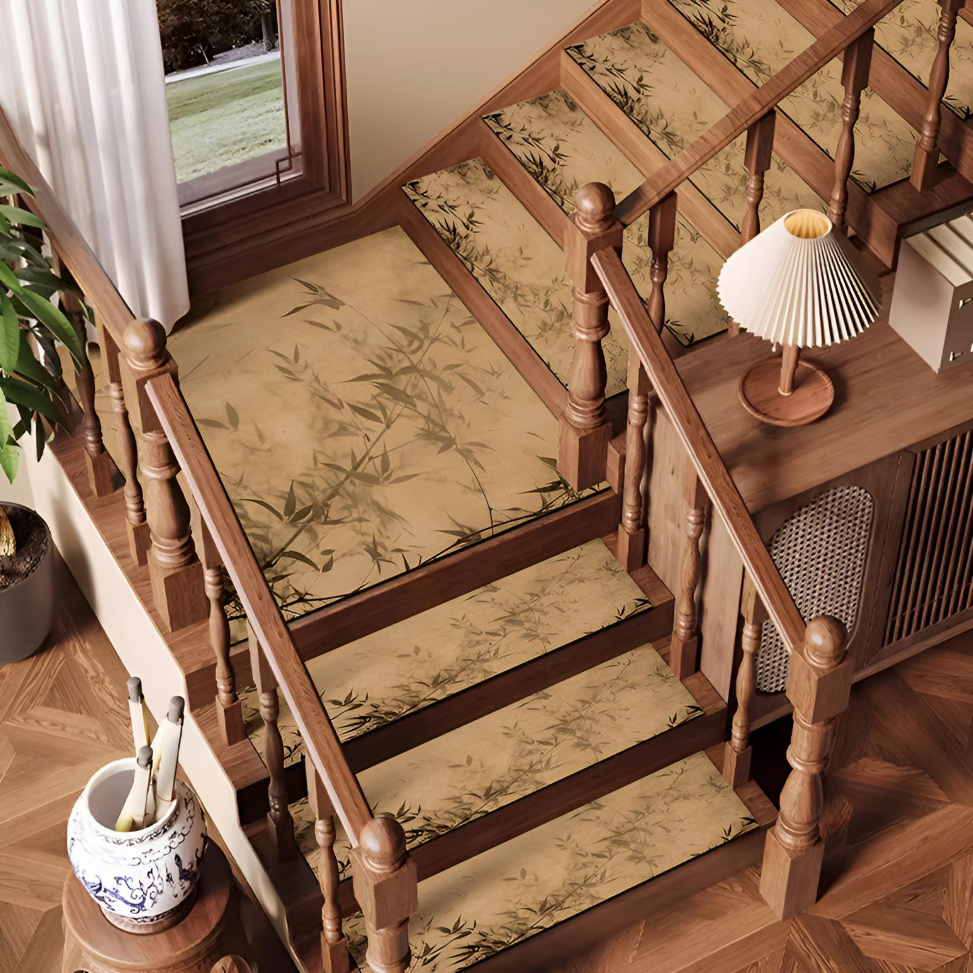 Infinity Premium Anti-Skid Stair Mats For Luxury Residences With Easy ...
