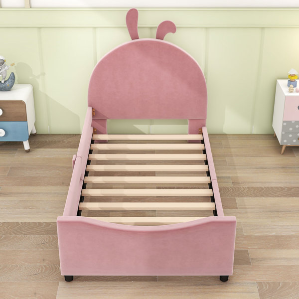 Zoomie Kids Almitra Upholstered Sleigh Bed | Wayfair