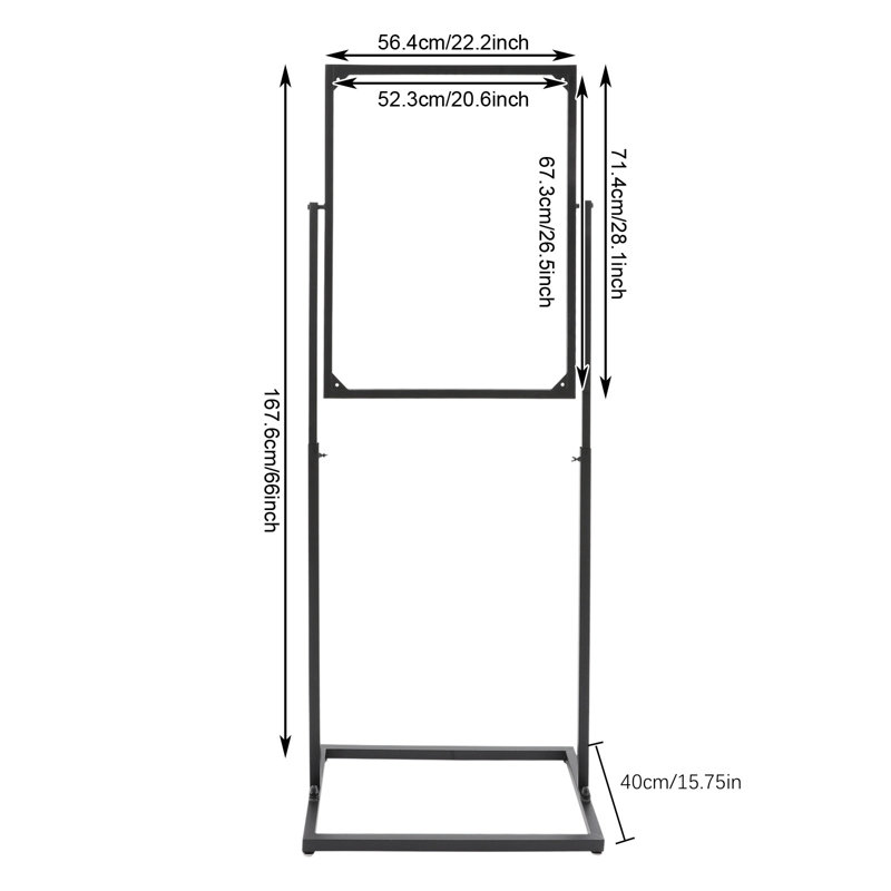 FRONG Floor Standing Poster Display Stand | Wayfair