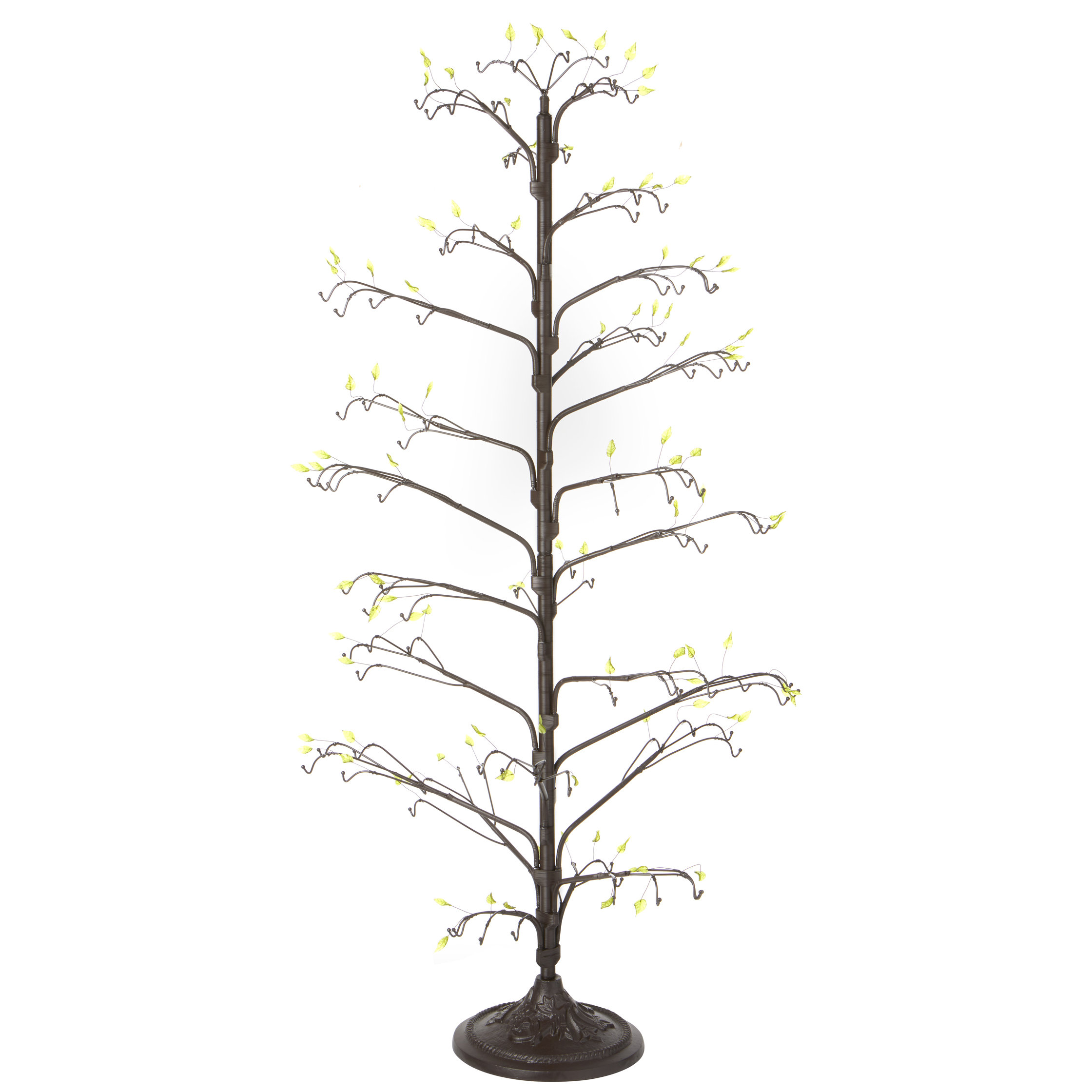 The Holiday Aisle® Dark Brown Ornament Twig Tree, 62" H x 35" W x 35" D ...