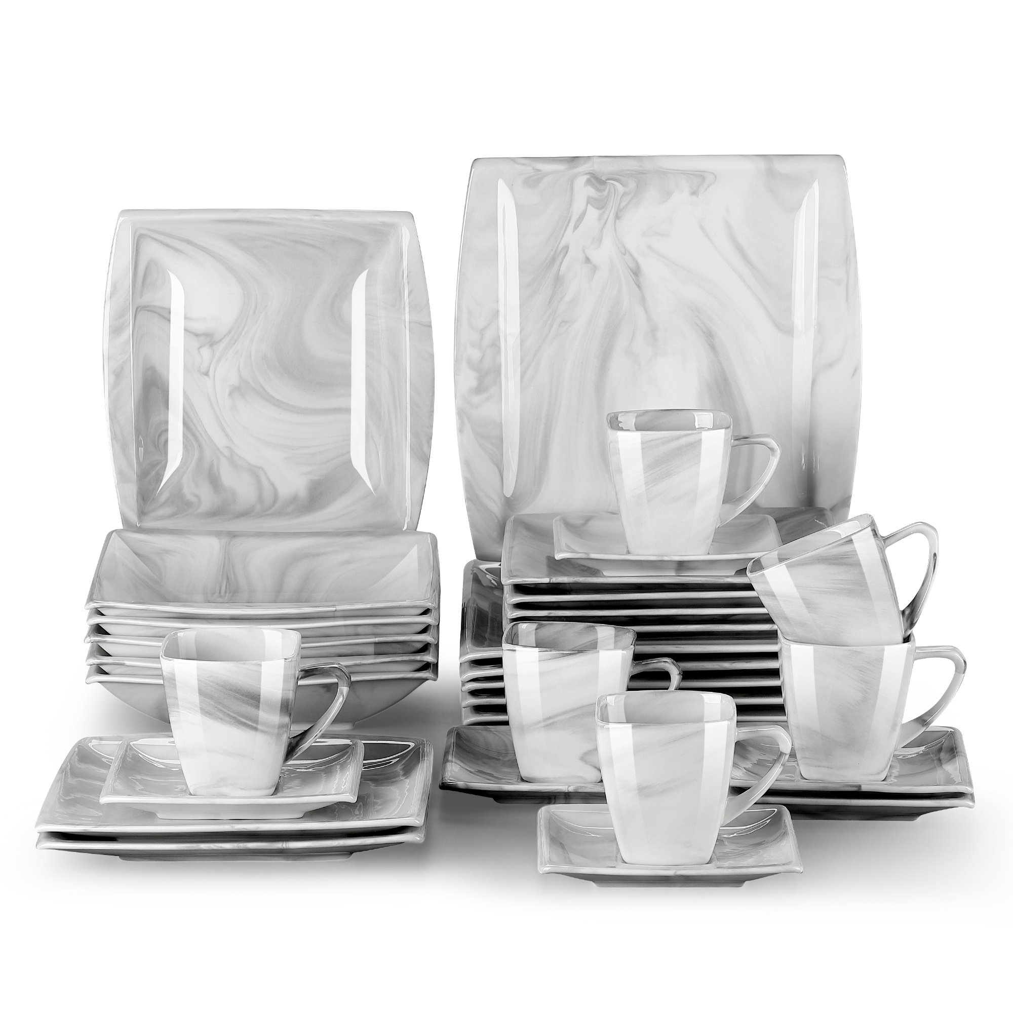 Brayden Studio® Haygashen 30 Piece Dinnerware Set, Service for 6 ...