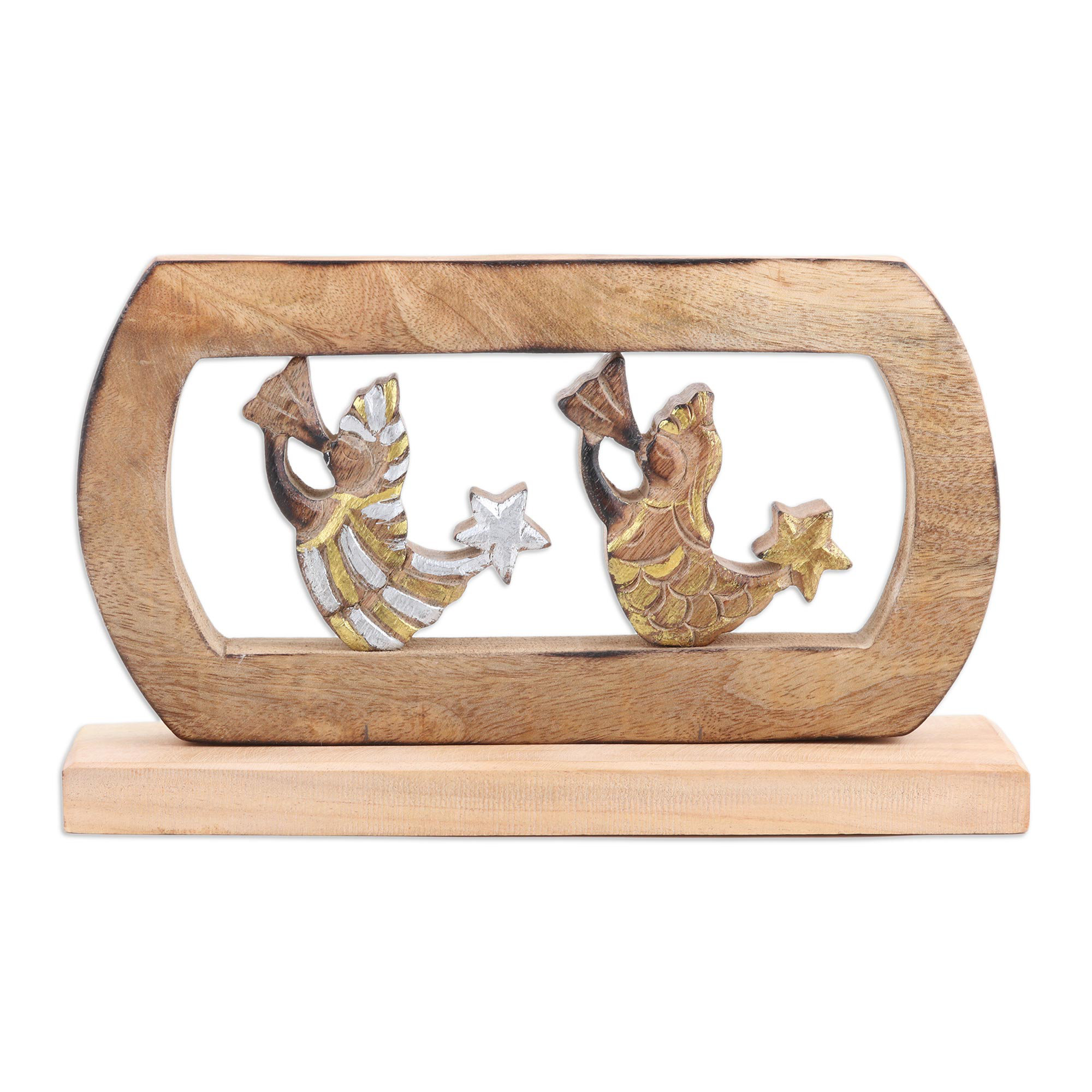 Loon Peak® Dalin Loon Peak® Handmade Star Messengers Wood Sculpture ...