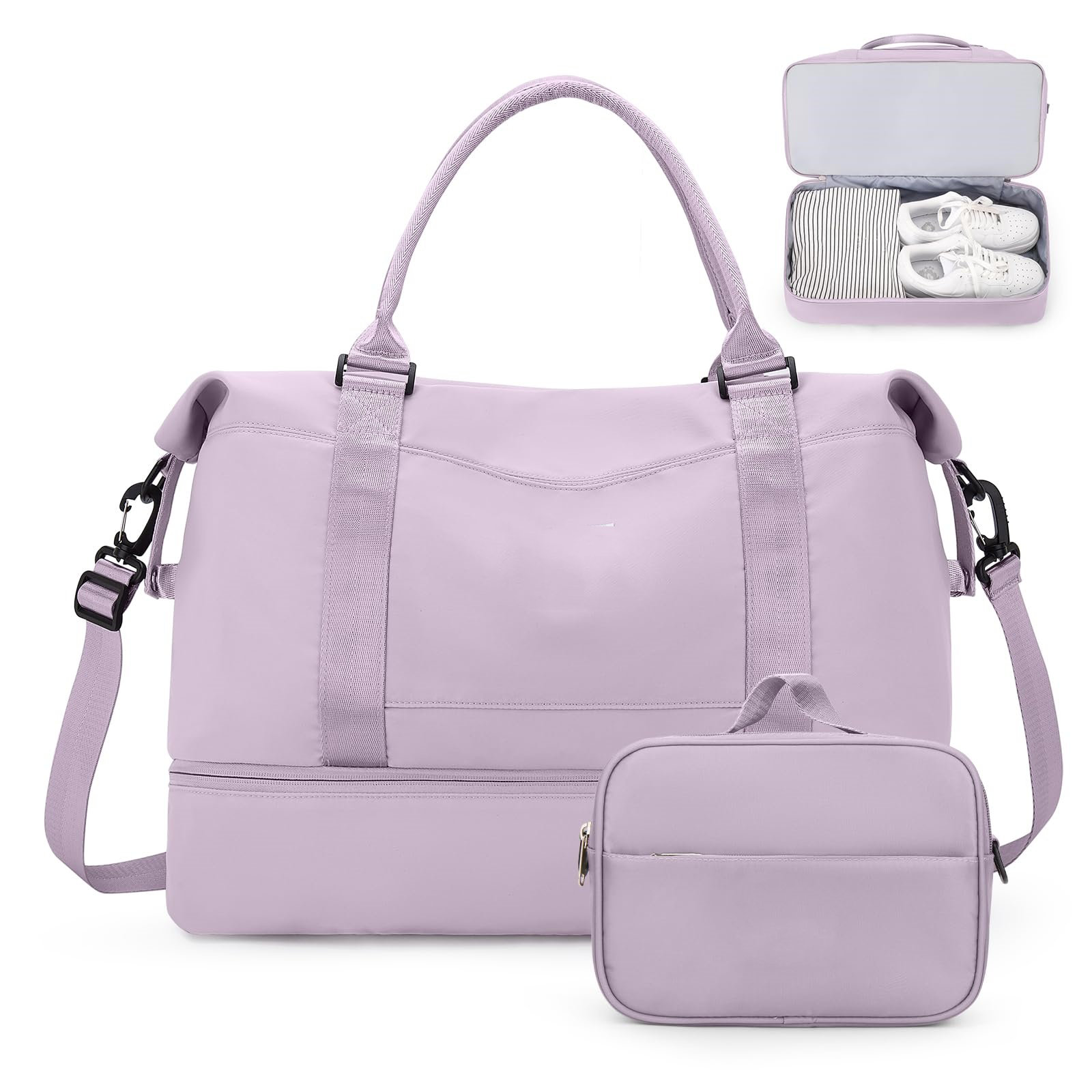 Arlmont & Co. Sacs weekender pour femmes, sac de voyage pour articles ...