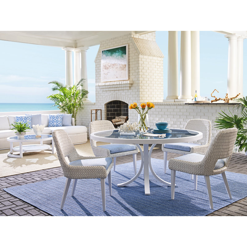 Tommy Bahama Outdoor Ocean Breeze Promenade Occasional Dining Chair ...