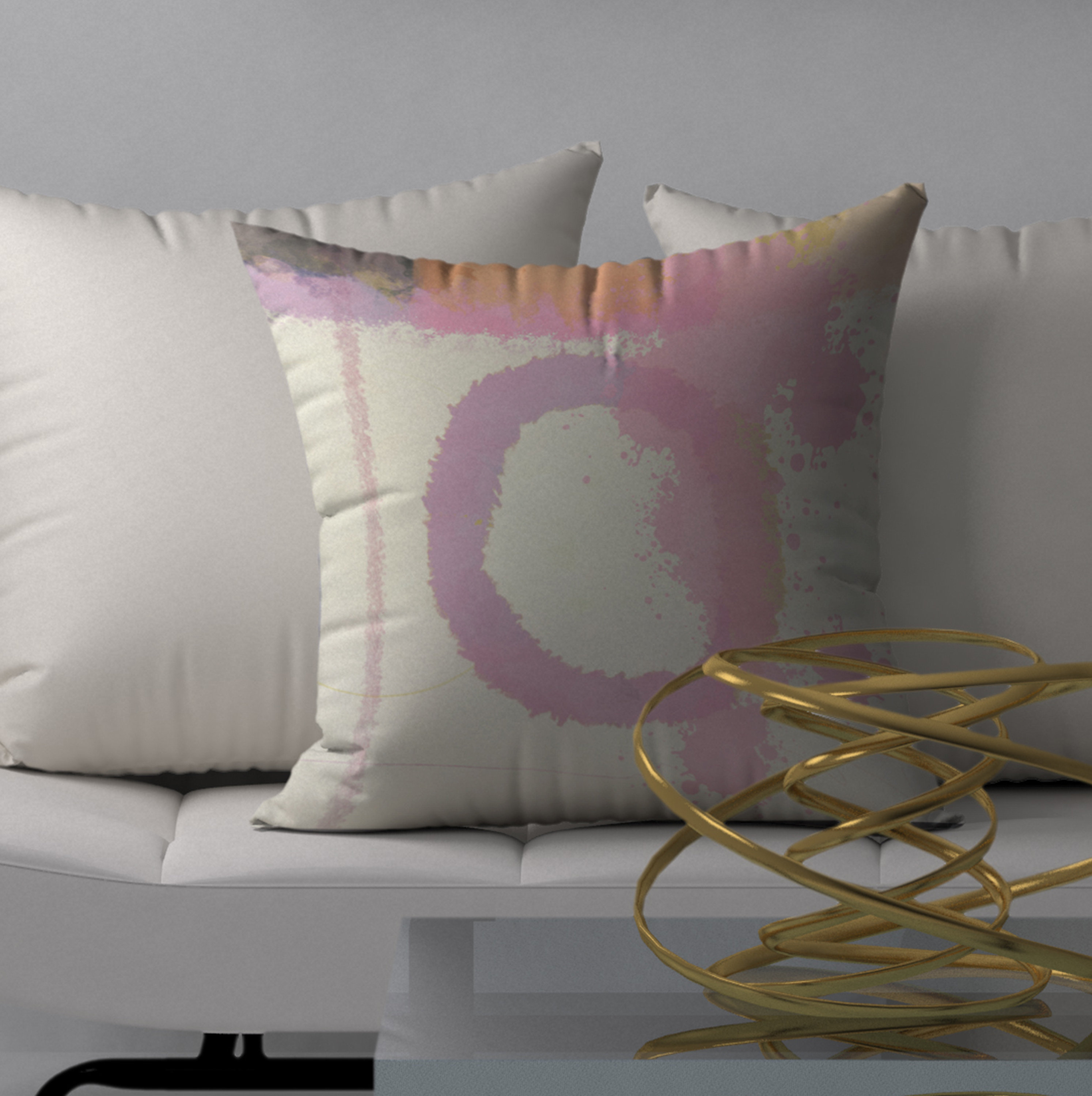 LeRoi Products Lucky Invincible Square Pillow Cover & Insert | Wayfair