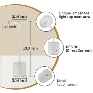 Mercer41 Kastyn Metal Table Lamp & Reviews | Wayfair