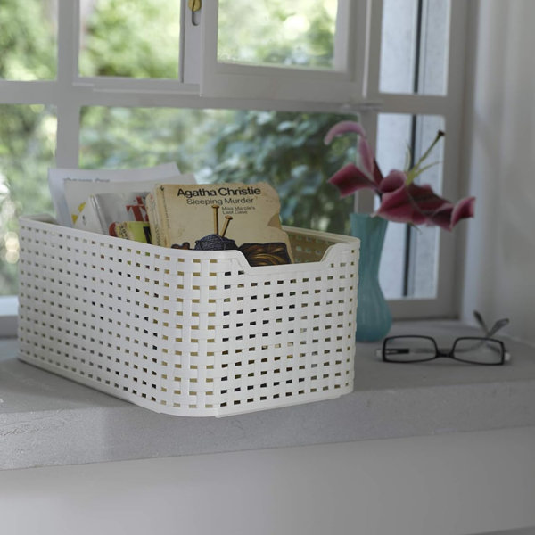 17 Stories Small Rectangular Storage Basket | Wayfair.co.uk