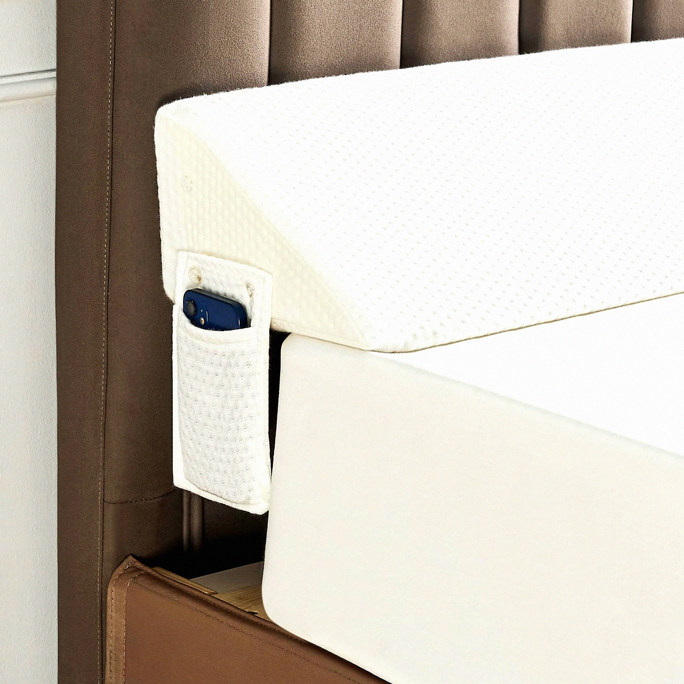 MODAIO Headboard Gap Pillow - Mattress Wedge Filler - Bed Headboard Gap ...