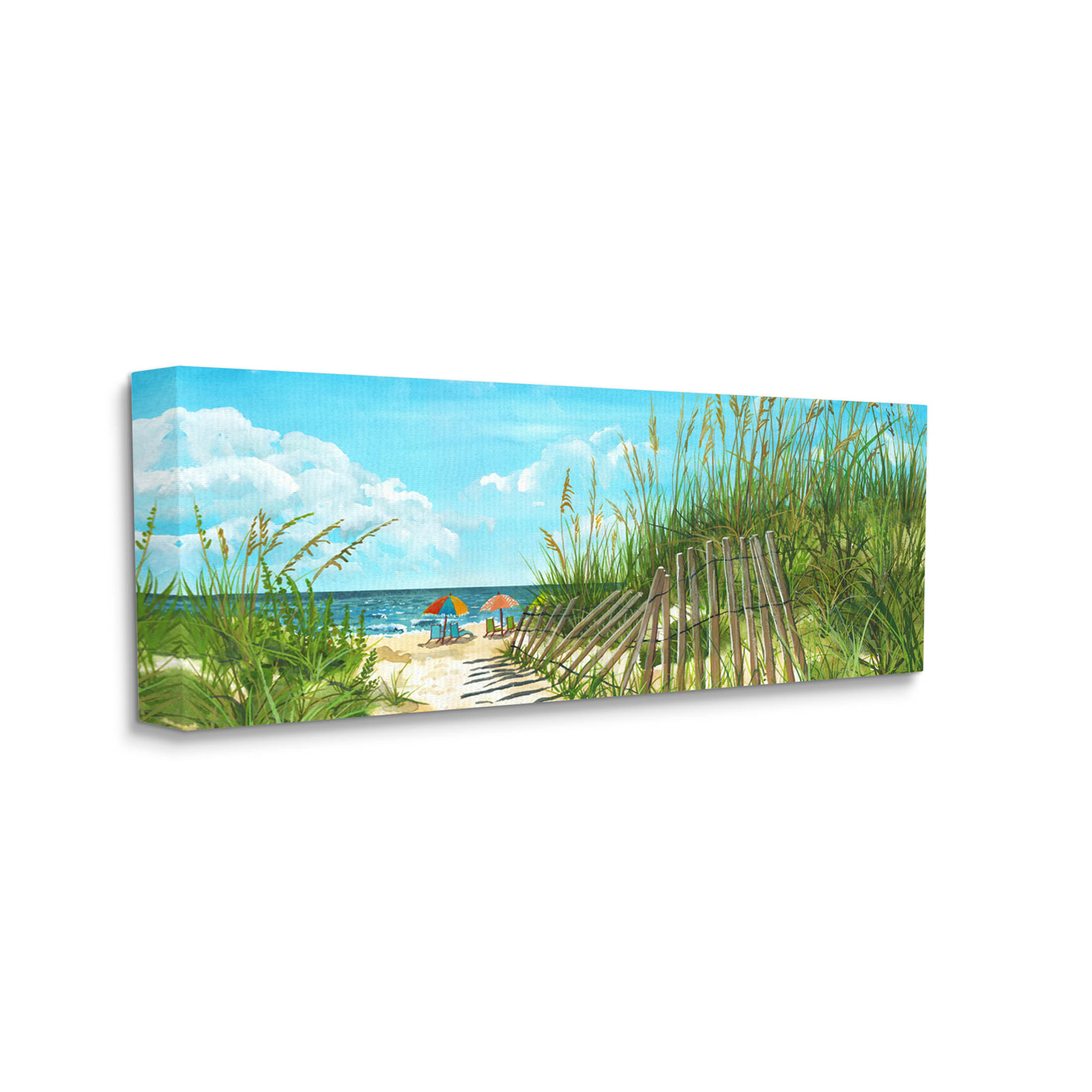 Rosecliff Heights Sandy Beach Path Landscape by Erica Christopher ...
