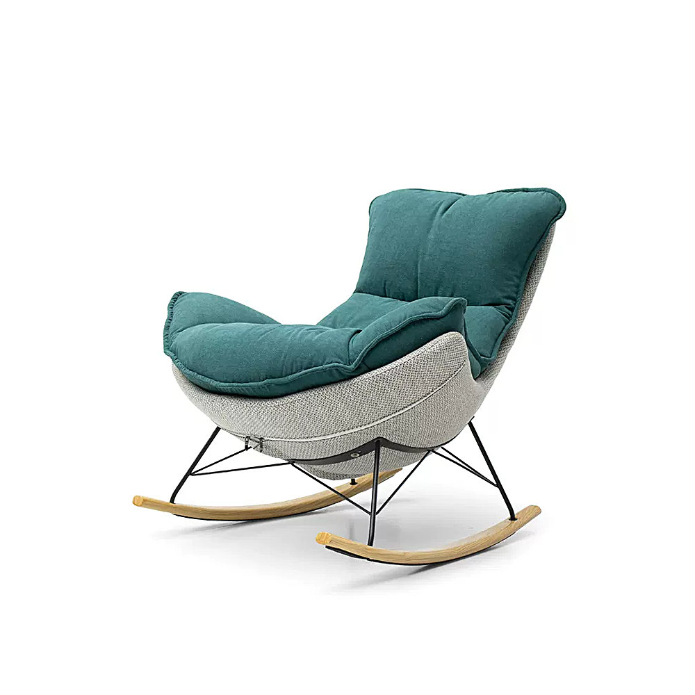 Comfort Zone Furniture.e High Quality Cotton And Linen Rocking Chair ...