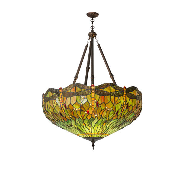 Meyda Lighting Meyda Tiffany & Stained Glass 5 - Light Chandelier ...