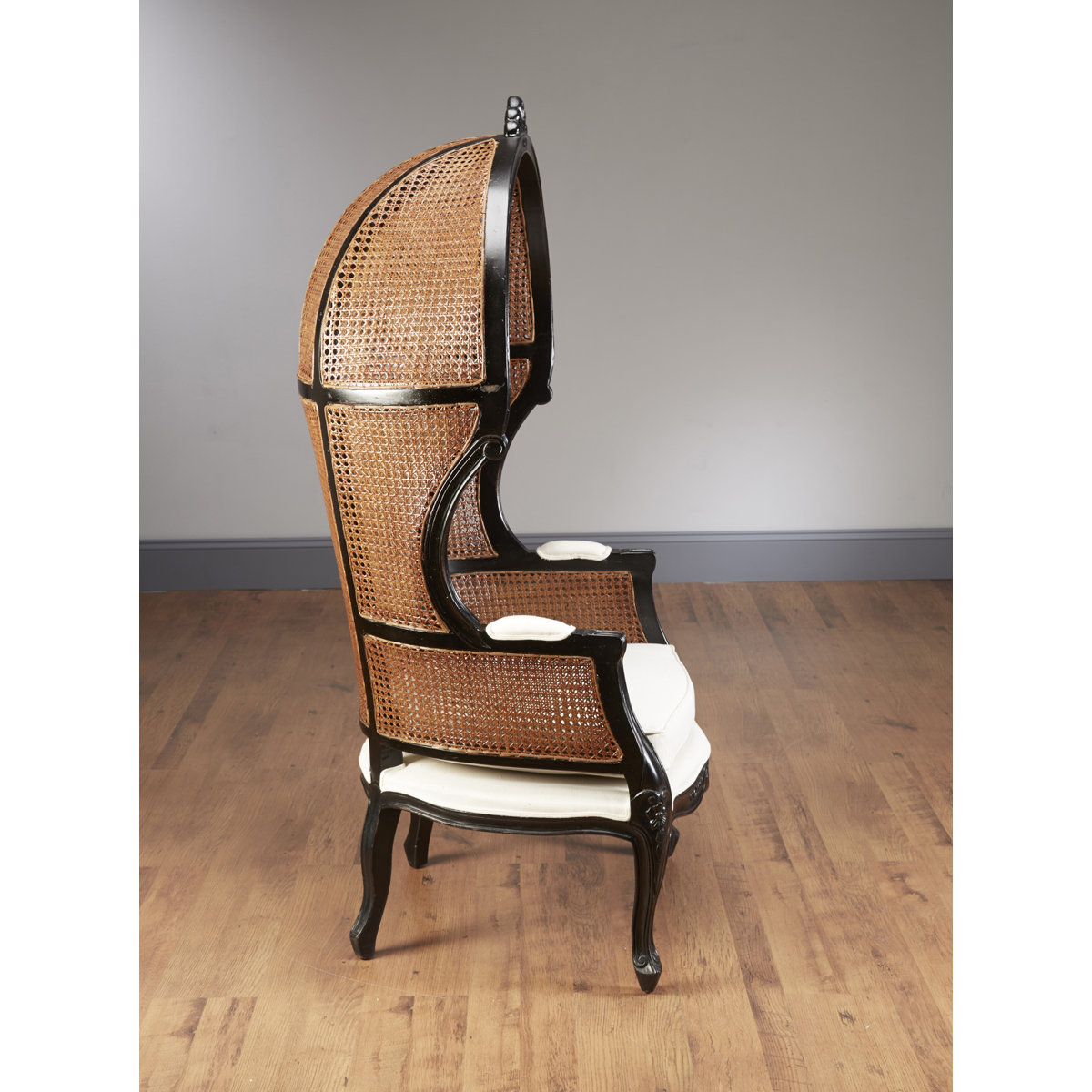 Astoria Grand Bonifant Linen Balloon Chair & Reviews | Wayfair