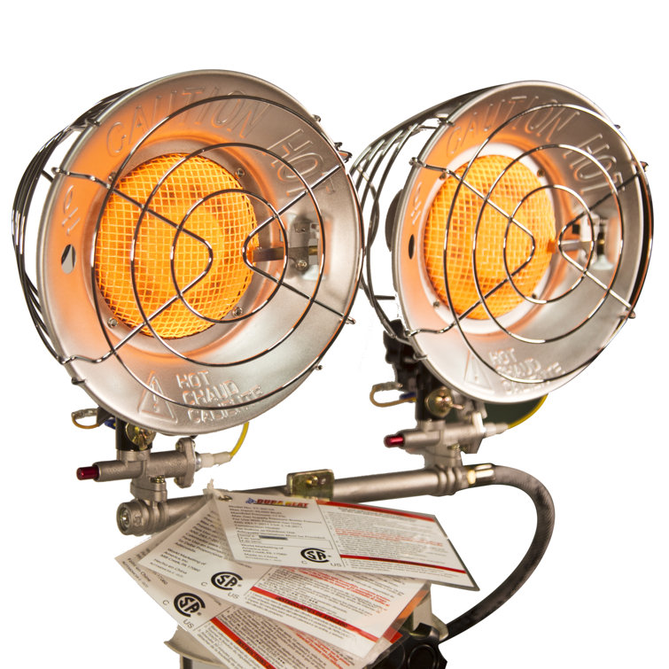 DuraHeat Chaufferette à réservoir double DuraHeat TT-30Csa au propane ...