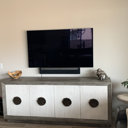 Bernhardt Luca 85.13'' Media Console & Reviews | Wayfair