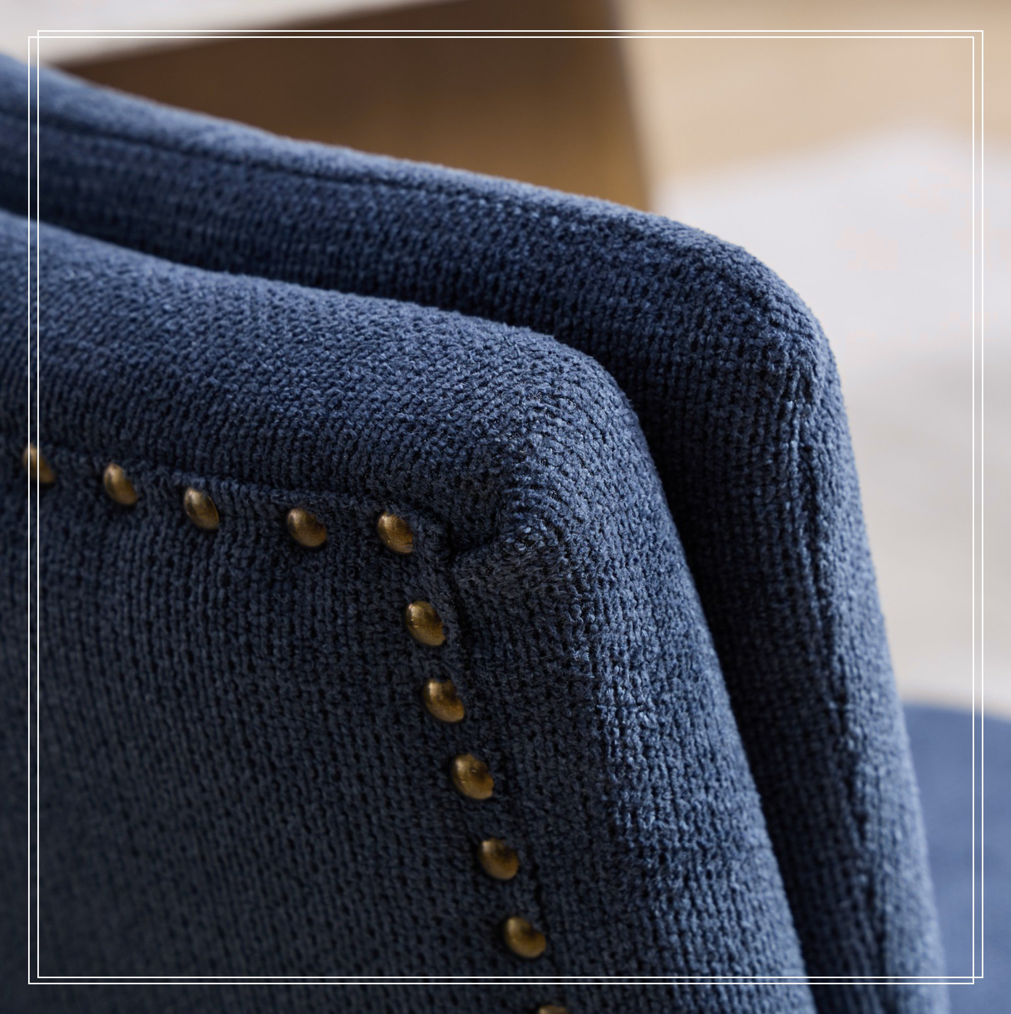 Red Barrel Studio Modern Dining Chairs Set of 2,Double-layer Cushioned ...