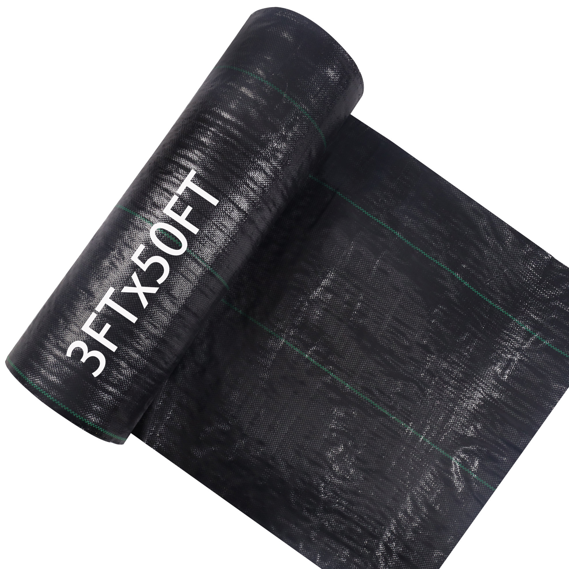 Ophelia & Co. Heavy Duty Weed Barrier Landscape Fabric for Outdoor ...