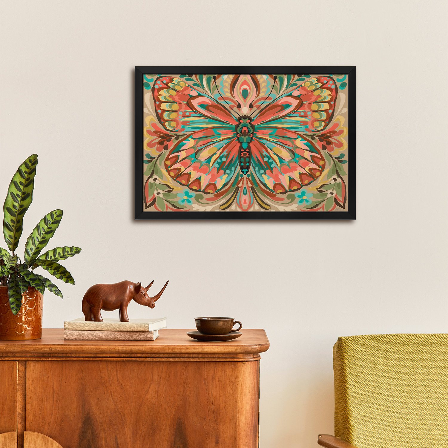George Oliver Butterfly - Wall Art Print - Gallery Poster | Wayfair