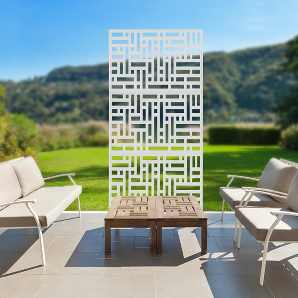 FRONG Free Standing Privacy Screen & Reviews | Wayfair