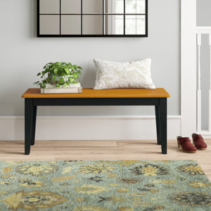 Red Barrel Studio® Weldy Solid Wood Bench & Reviews | Wayfair