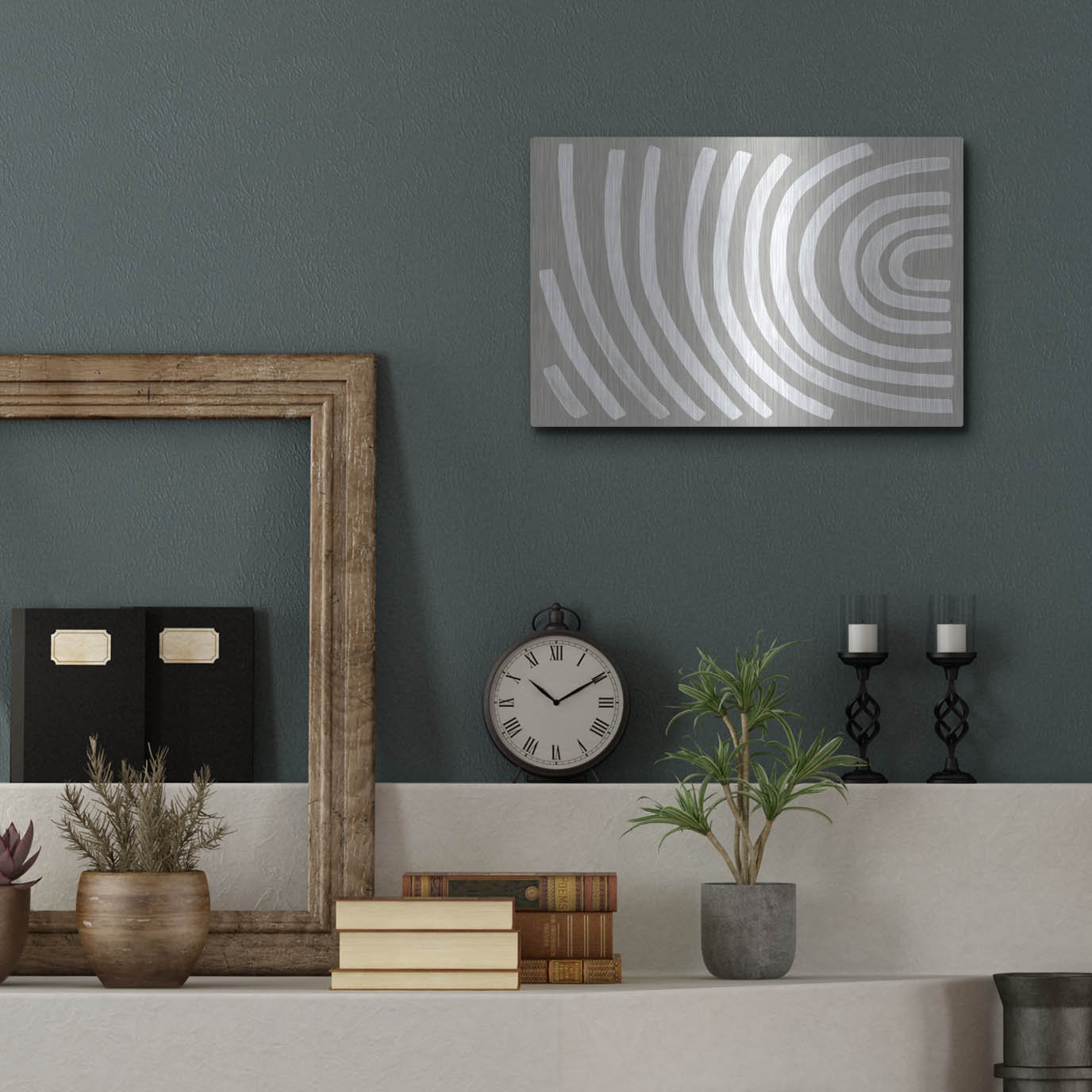 Latitude Run® 'Broken Rainbow 1' by Emma Caroline Metal Wall Art | Wayfair