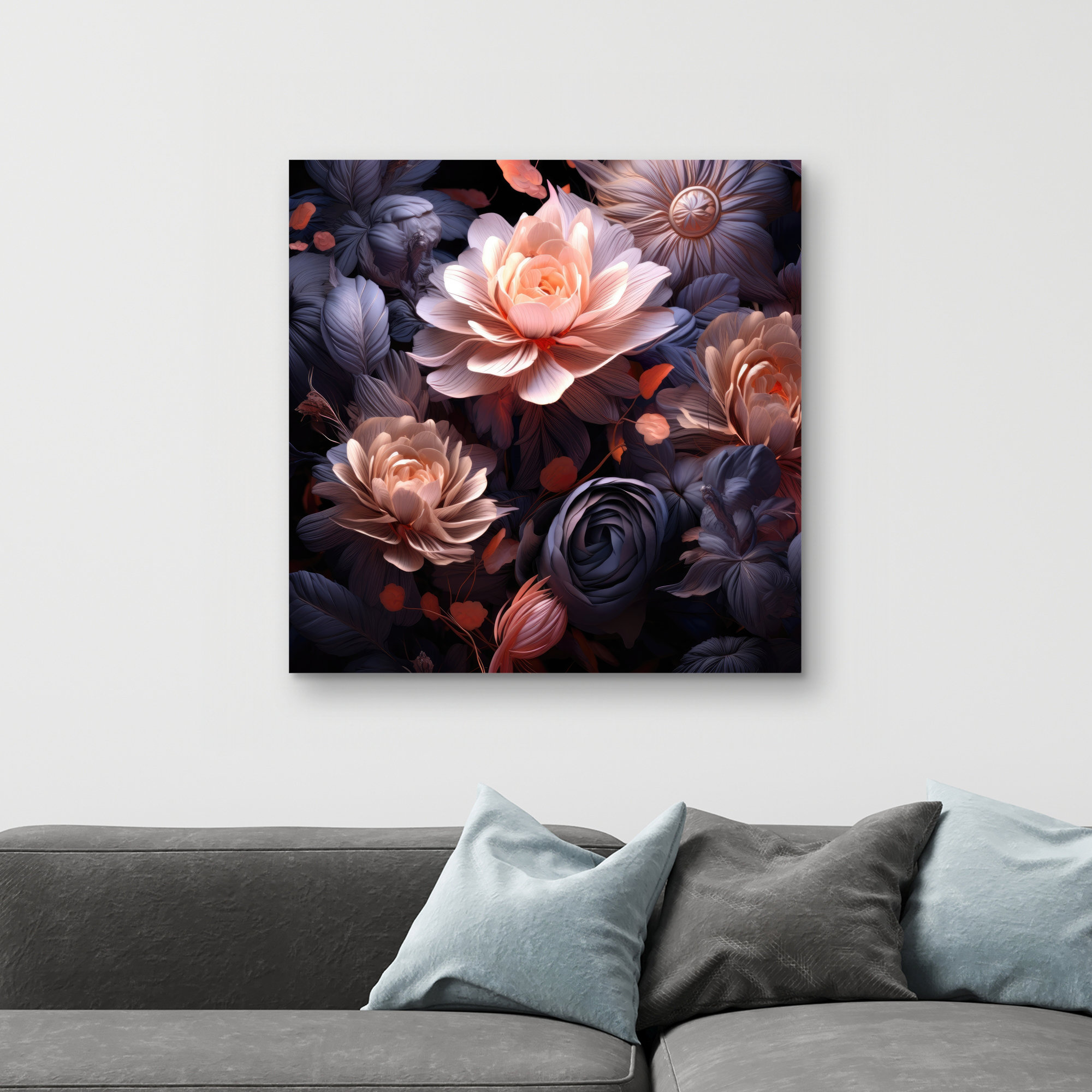 Lark Manor™ Sublime light - 32"x32" art on canvas | Wayfair