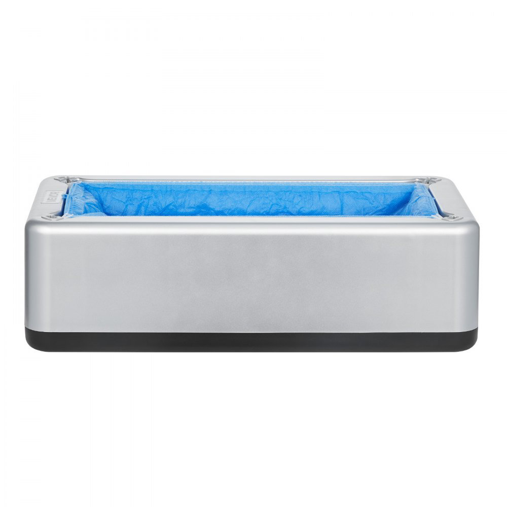 VEVOR Shoe Cover Dispenser Fits Up to US 11 with 100 Disposable Plastic ...