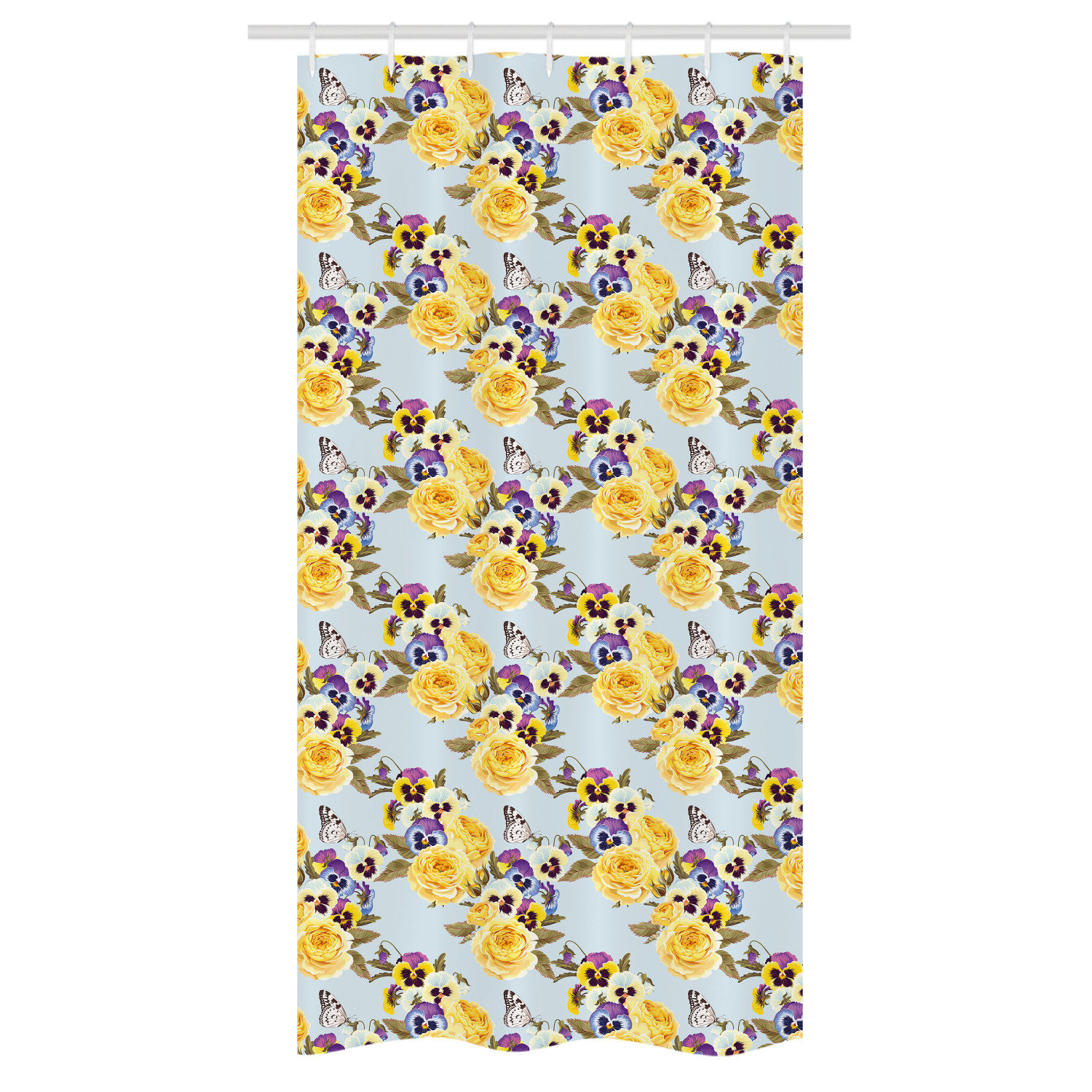 East Urban Home Emreigh %100 Polyester Semi-Sheer Curtain Panel | Wayfair