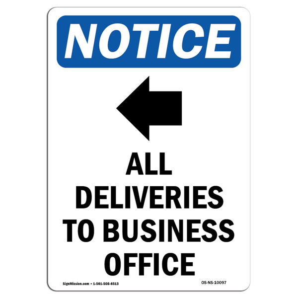 SignMission All Deliveries to Sign | Wayfair