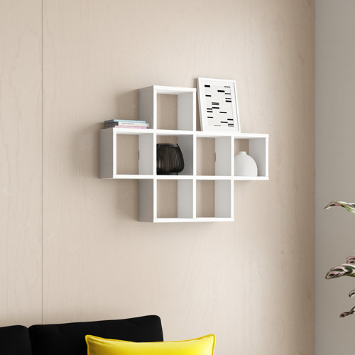 White Wall Shelves | Wayfair