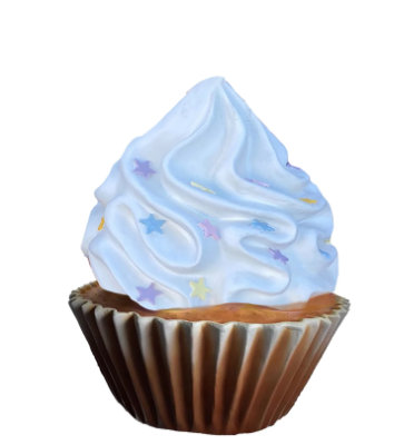 Wildon Home® Brookestead Cupcake With Stars Over Sized Statue | Wayfair