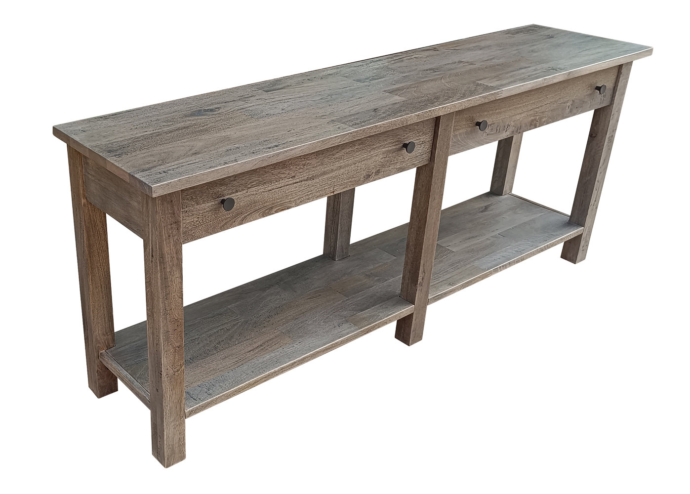 Gracie Oaks Makylee 72'' Solid Wood Console Table | Wayfair
