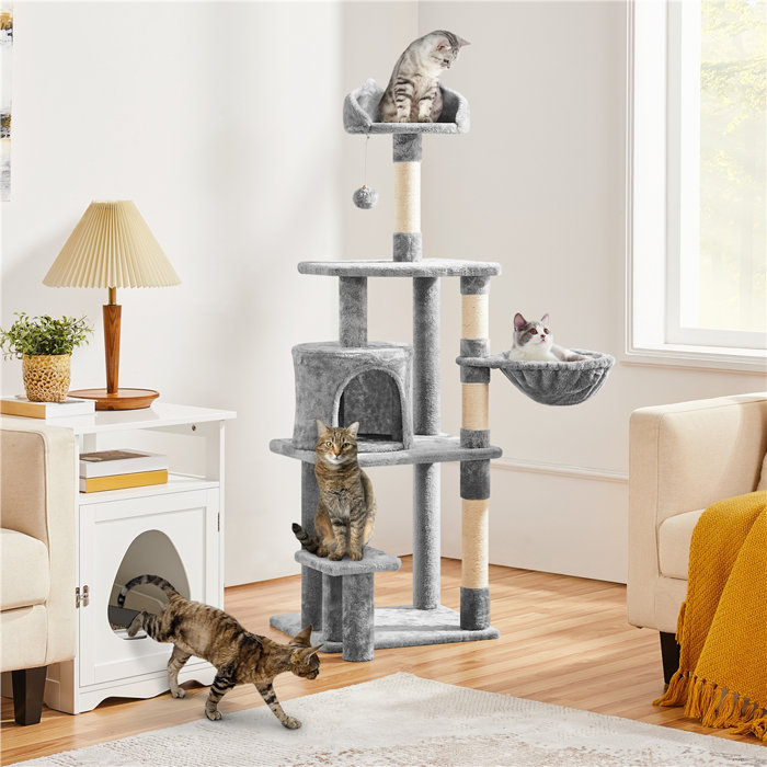 Tucker Murphy Pet™ 57" Danas Cat Condo & Reviews | Wayfair