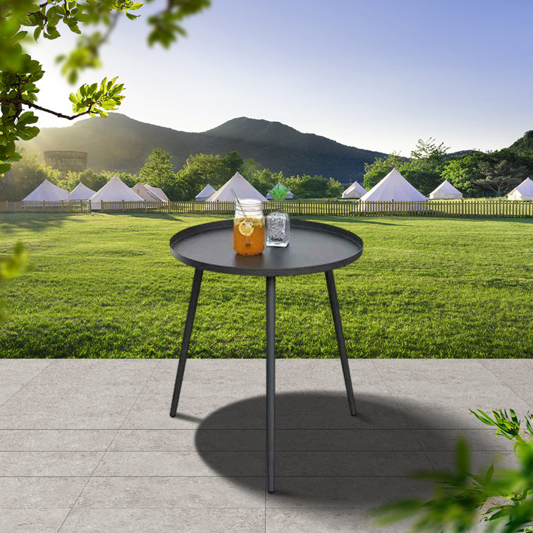 Wayfair Metal Outdoor Coffee Table at Ashley Smalley blog