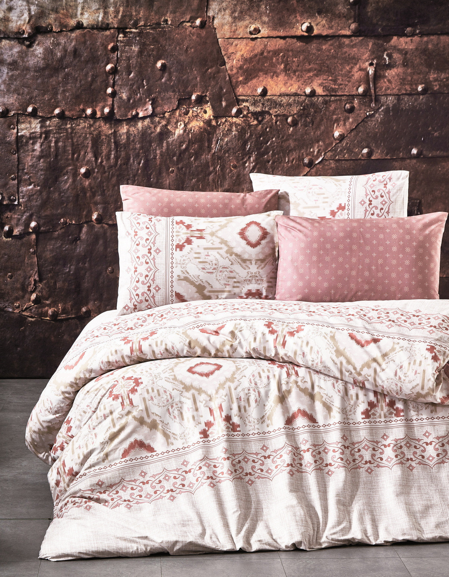 Asir Group INC Chappelle Pink 100% Cotton Duvet Cover Set | Wayfair