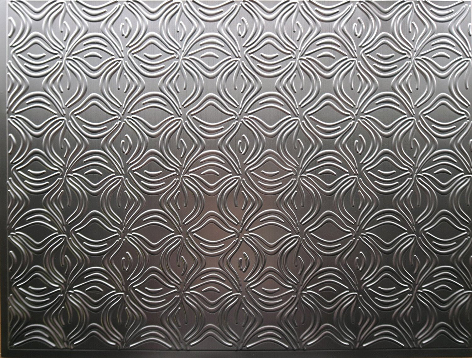 Wrought Studio Pinney Backsplash Wall Panel Metallic Orchids ...