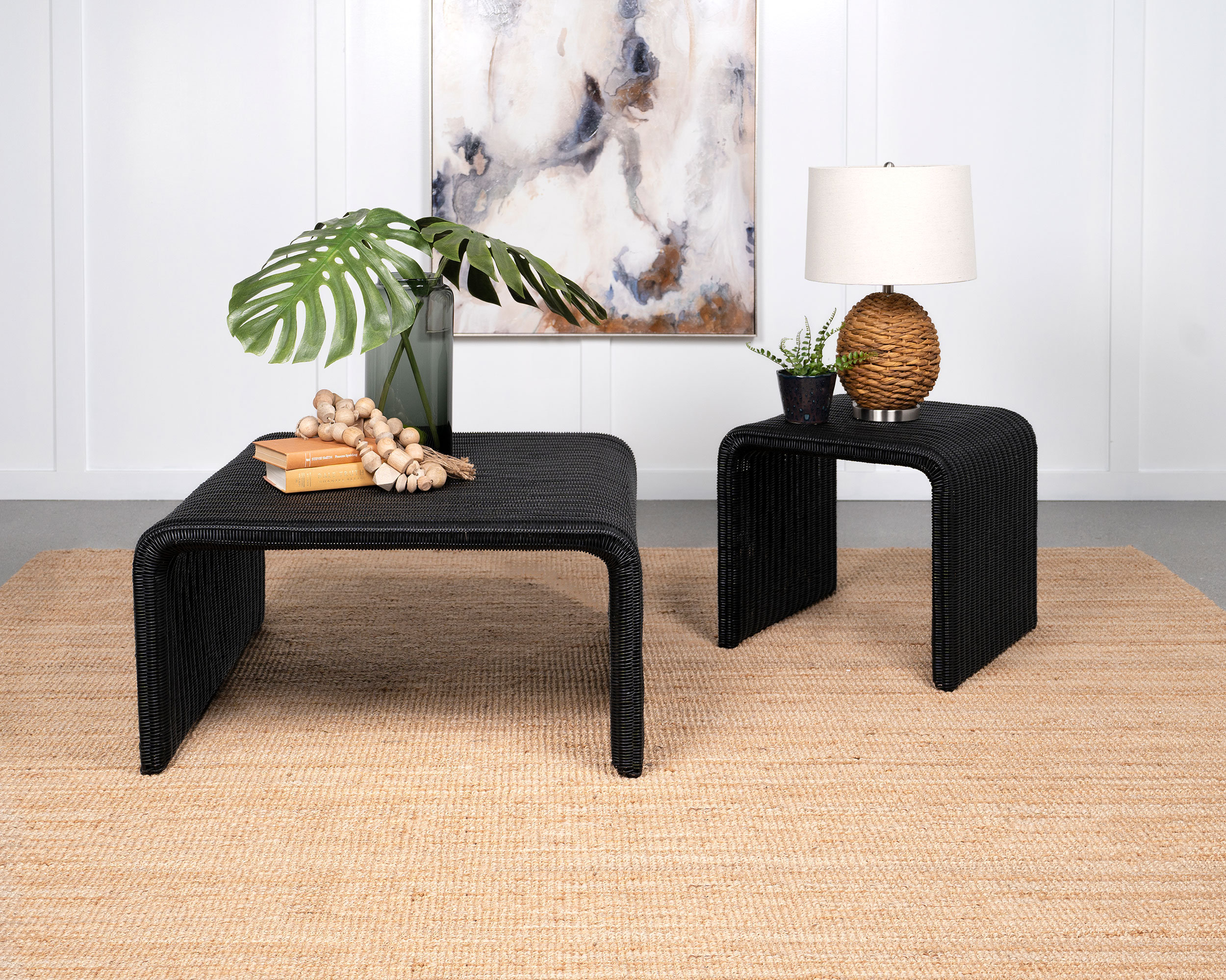 Everly Quinn Lowe Living Room Table Set | Wayfair